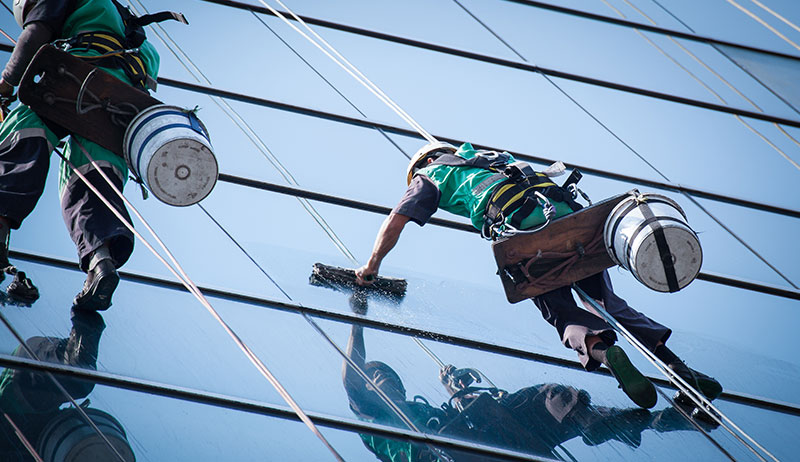 Facade Cleaning Service | Rope Access Cleaning