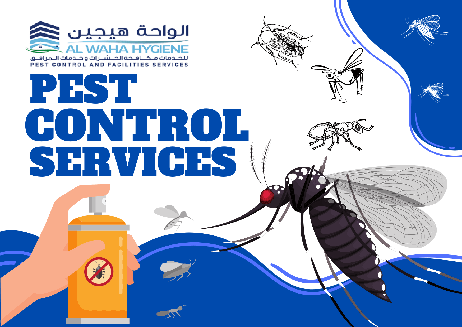 5 Reasons to Choose a Pest Control Service in Dubai - Al Waha Hygiene