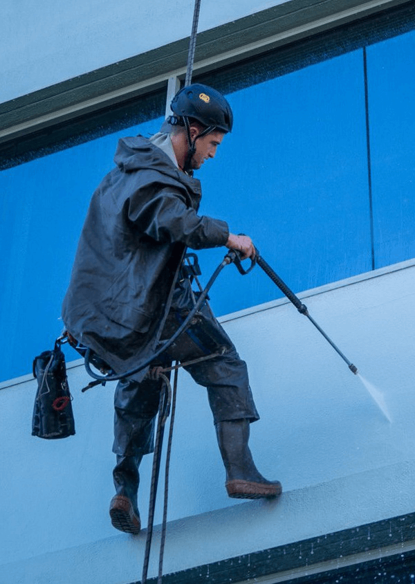 Facade Cleaning Services in Abu Dhabi - Al Waha Hygiene